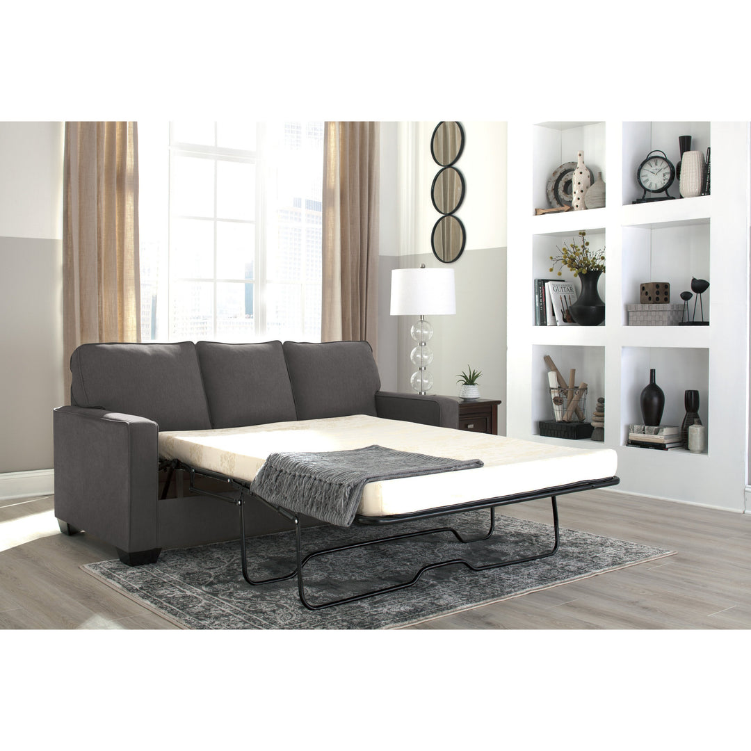 Zeb Charcoal Full Sofa Sleeper Bella Furniture